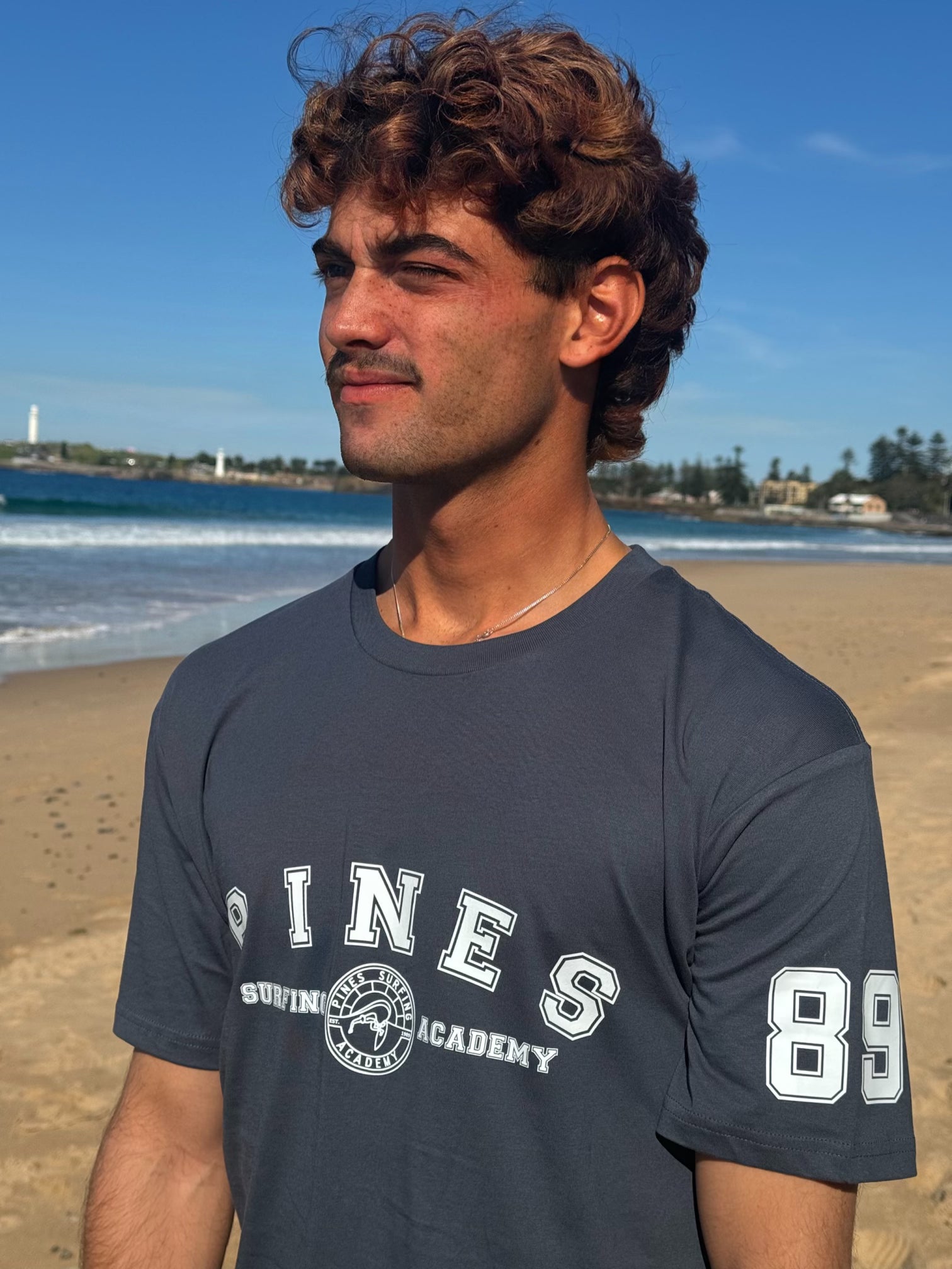 PINES MEN'S COLLEGE DROPOUT TEE | Pines Surfing Academy
